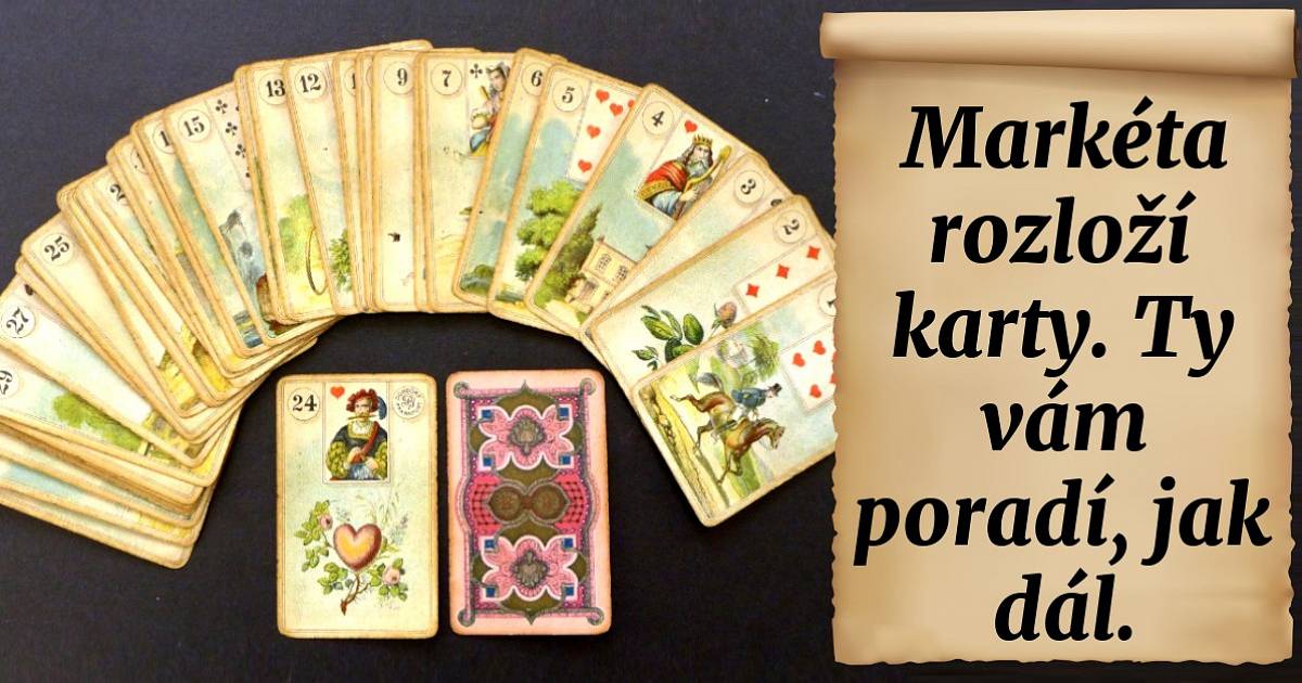 == Markéta rozloží karty. Ty vám poradí, jak dál. ==| Fanmix.eu